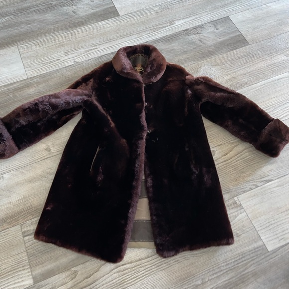 Nigbor Furs | Jackets & Coats | Vintage Mink Nigbor Furs Fur Coat Dark ...